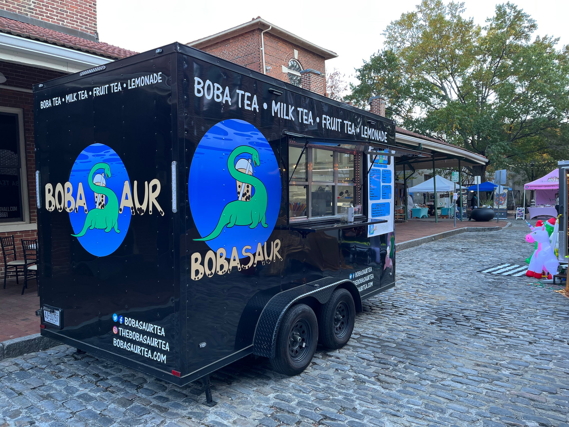 Bobasaur | Boba Tea Truck Raleigh-Durham
